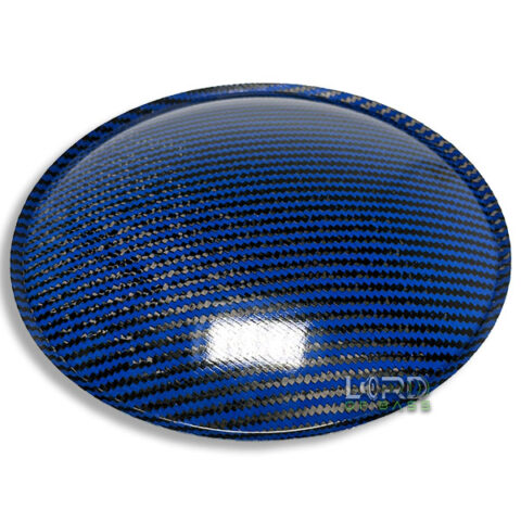 5.1" (130mm) Blue Carbon Fiber Dust Cap | The Lord of Bass
